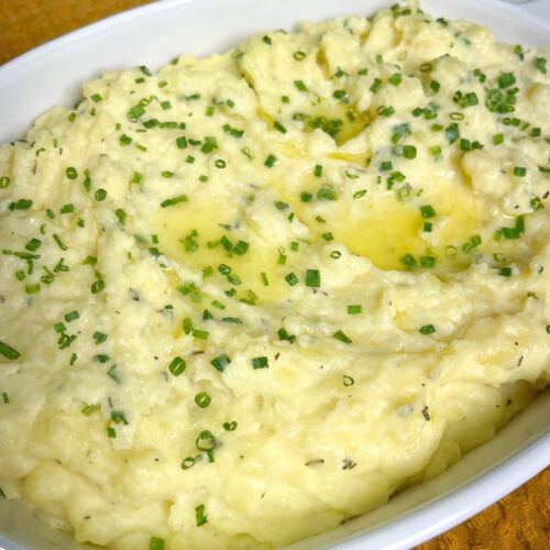 Creamy Garlic Mashed Potatoes - Toni's Recipes
