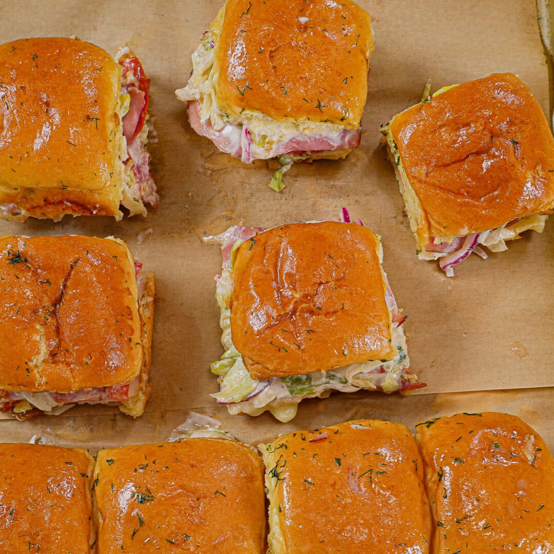 Grinder Sliders - Toni's Recipes