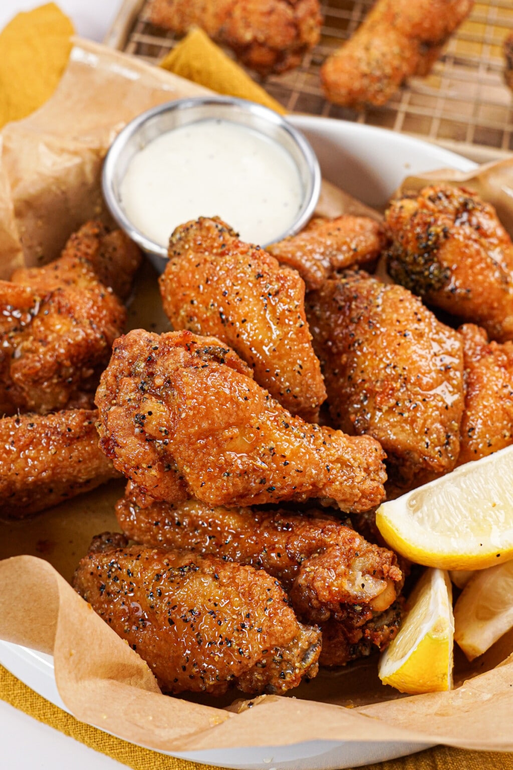 Lemon Pepper Wings - Toni's Recipes