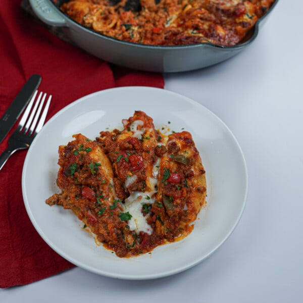 Stuffed Shells with Meat - Toni's Recipes